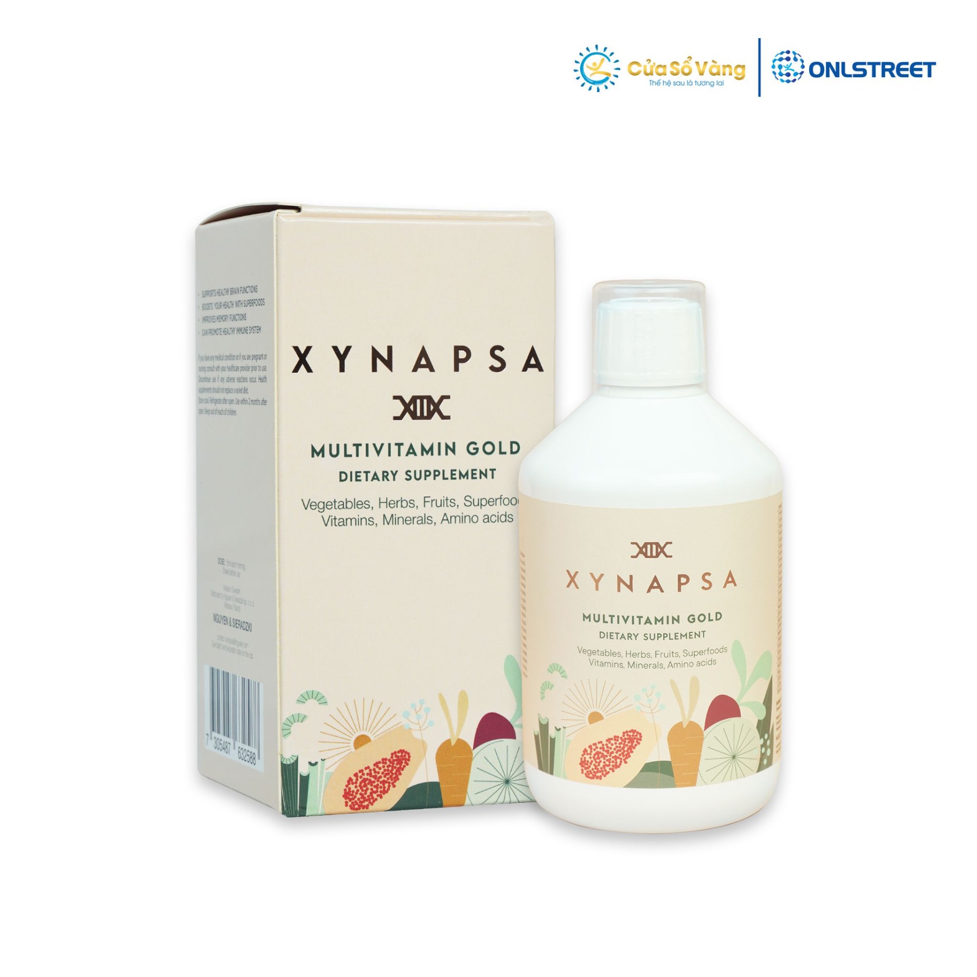 Xynapsa Vitamin Tổng Hợp - Cải Thiện Sức Khỏe, Hỗ Trợ Chức Năng Não ...